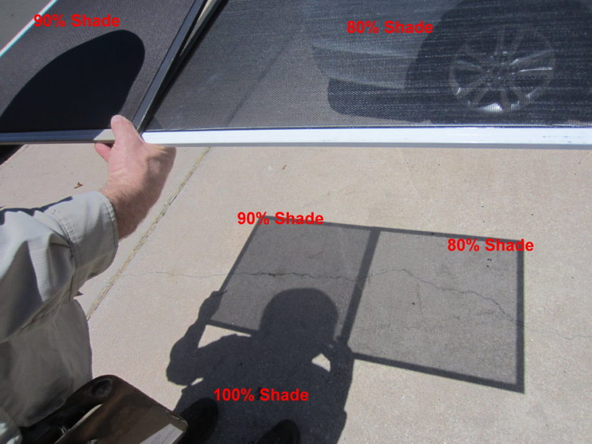 80% Solar Screens shade examples. Thorough descriptions and pictures.