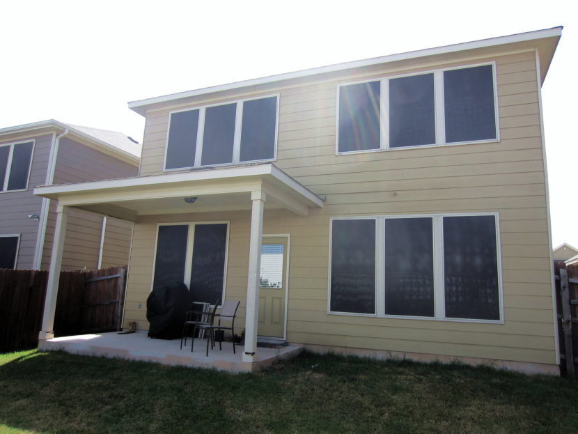 Swing Doors, solar screen patio doors - Solar Screens by Josh, Austin, TX