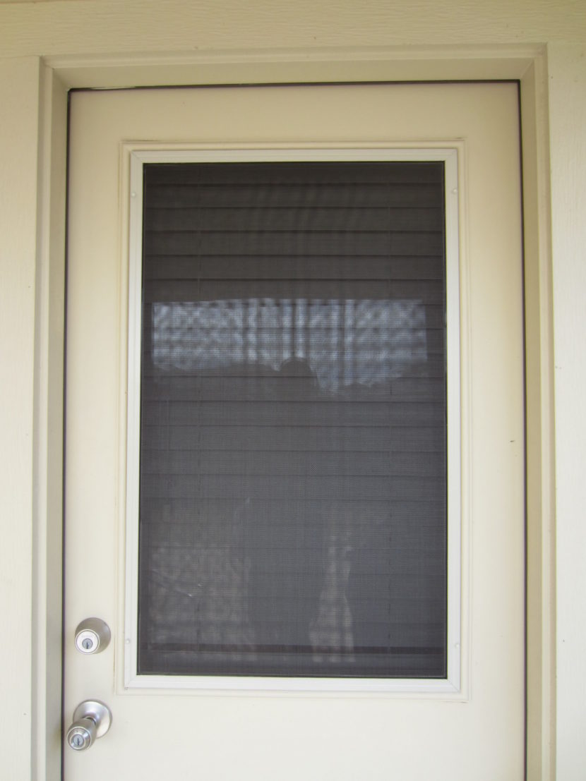 Swing Doors, solar screen patio doors - Solar Screens by Josh, Austin, TX